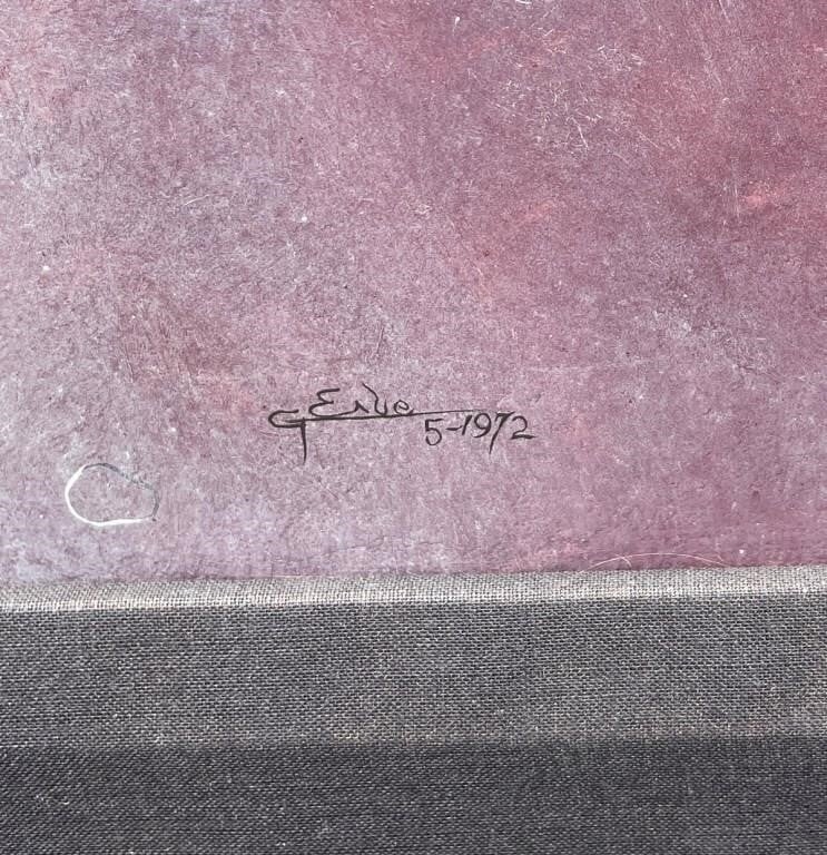 Gary T. Erbe | STUNNING MASSIVE GARY ERBE RAILROAD THEMED PAINTIN ...