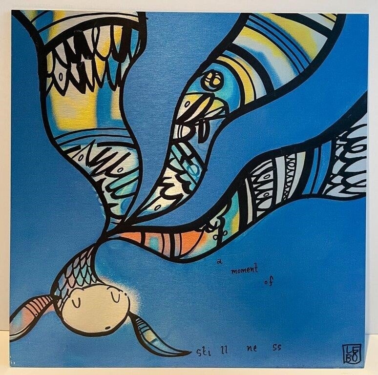 David Lebo LeBatard | LEBO MOMENT OF STILLNESS BRUSHED ALUMINUM ART ...