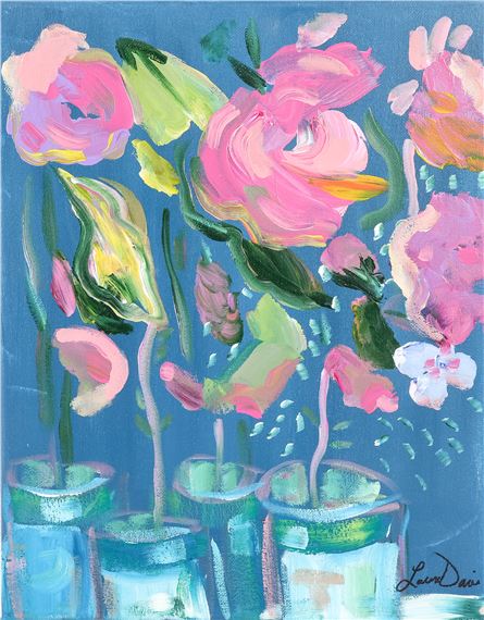 Laura Davis | Midnight Flowers | MutualArt