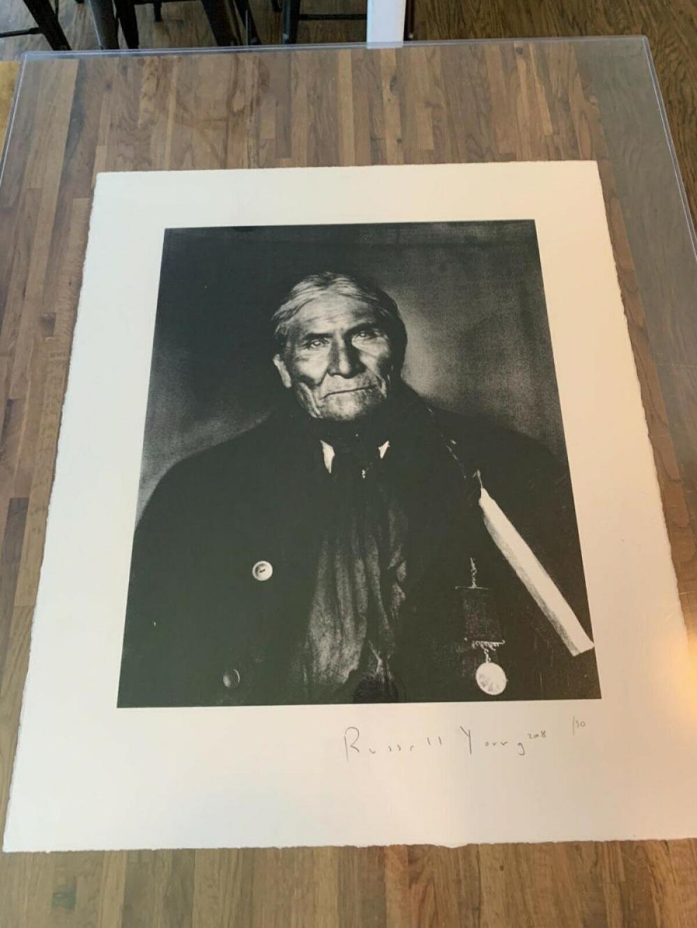 Russell Young | Russell Young - Geronimo, 2018 Screen Print, Signed ...