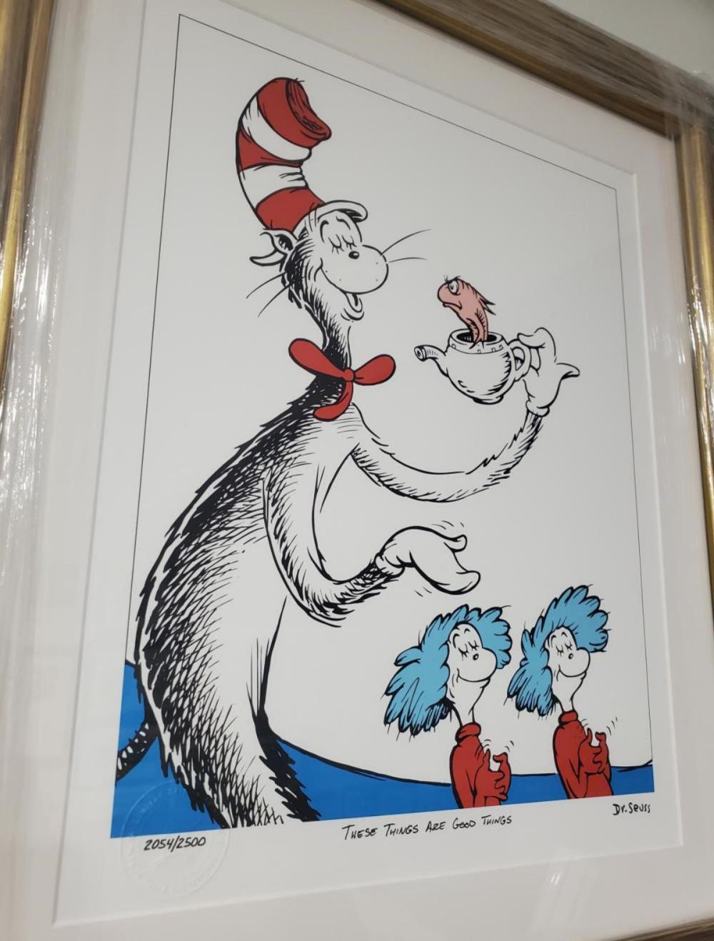 Dr. Seuss | Dr Seuss Theodor Geisel Limited Edition These Things Are ...