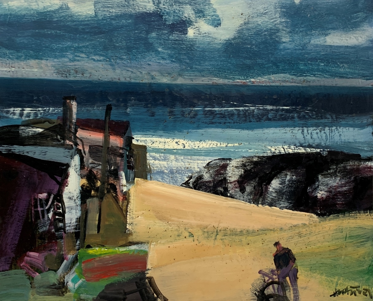 Hugo Nantes | Marina y rocas | MutualArt