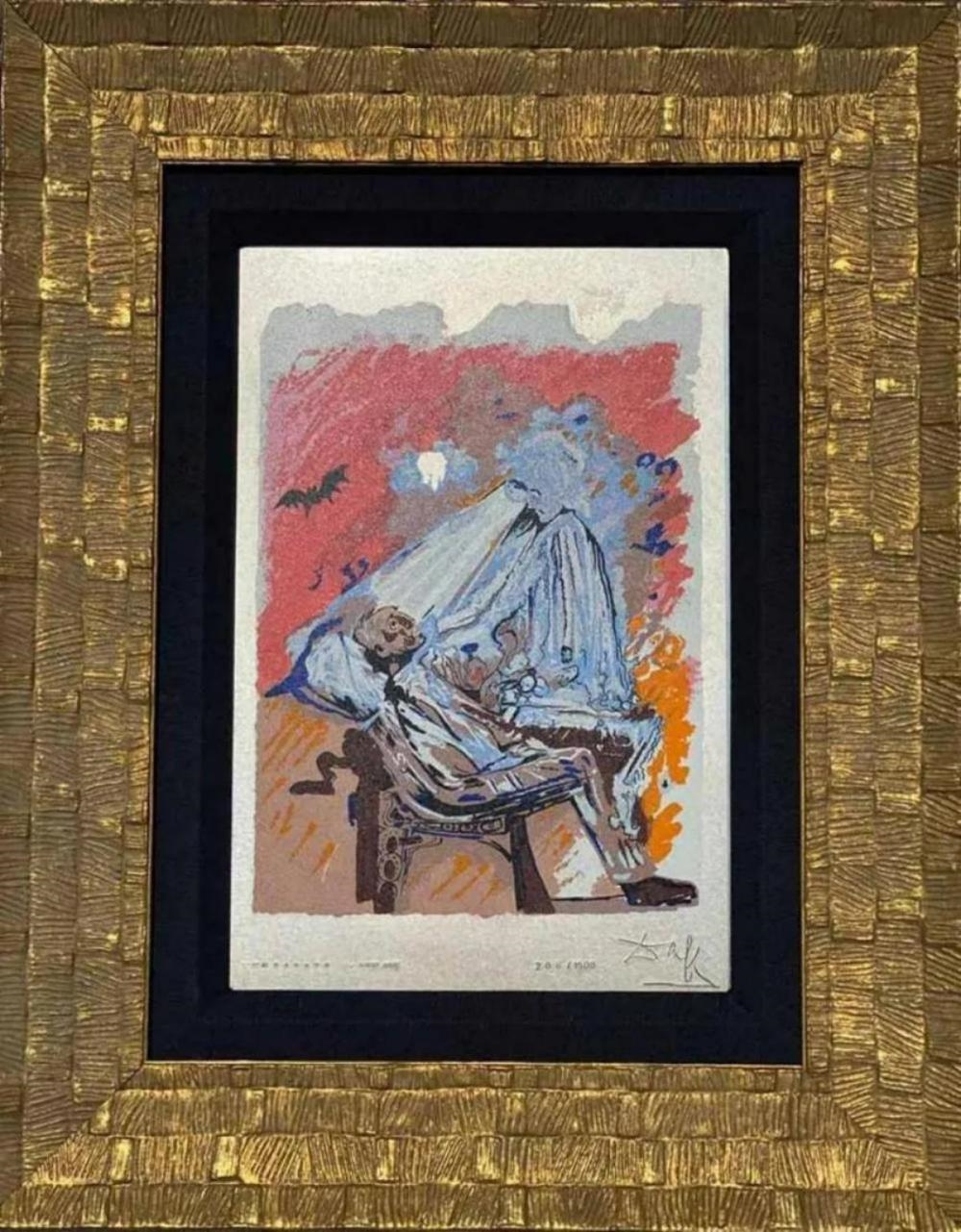 Salvador Dalí | Salvador Dali The Dentist From The Professions Signed ...