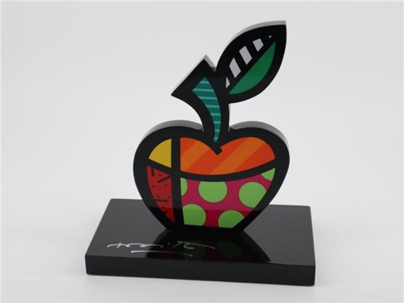 Romero Britto | Romero Britto Big Apple I (SN) Limited Edition Resin ...