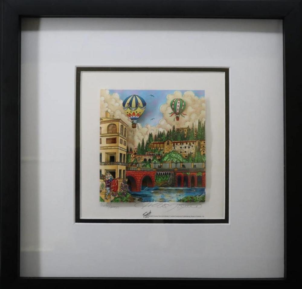 Charles Fazzino | Charles Fazzino 3D Romeo and Juliet Signed And ...