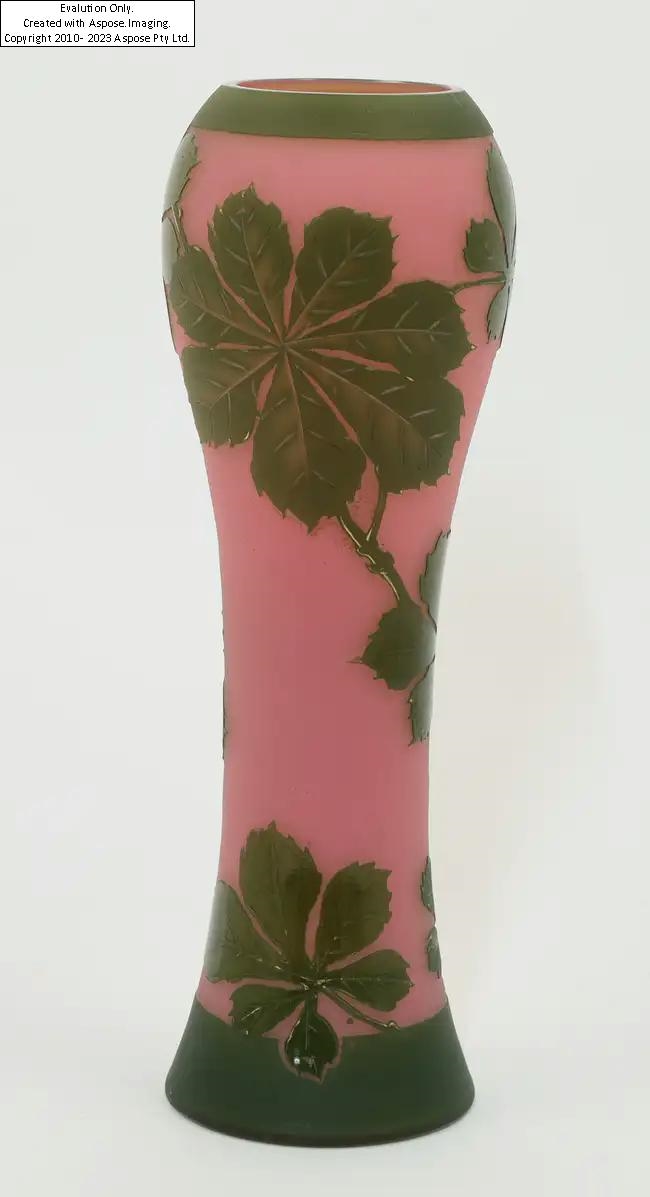 Josef Riedel, Jr. | an Art Nouveau cameo glass vase (Circa 1905 ...