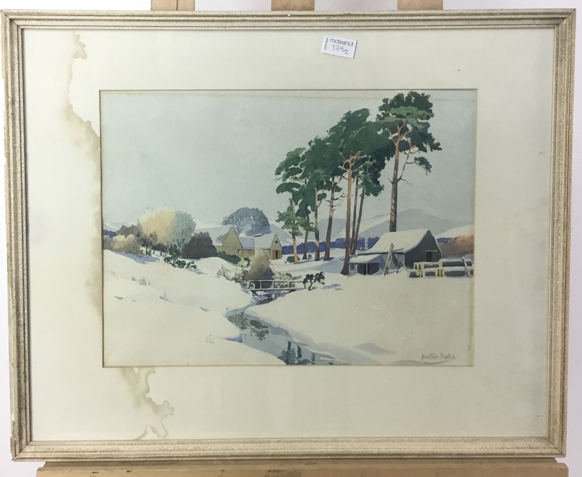 Alastair A. K. Dallas | TWO WATERCOLOURS | MutualArt