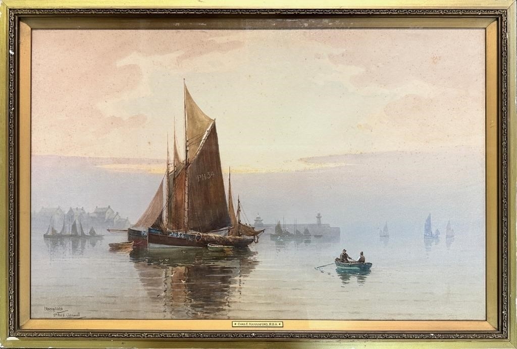 Charles Edward Hannaford | ST IVES CORNWALL | MutualArt