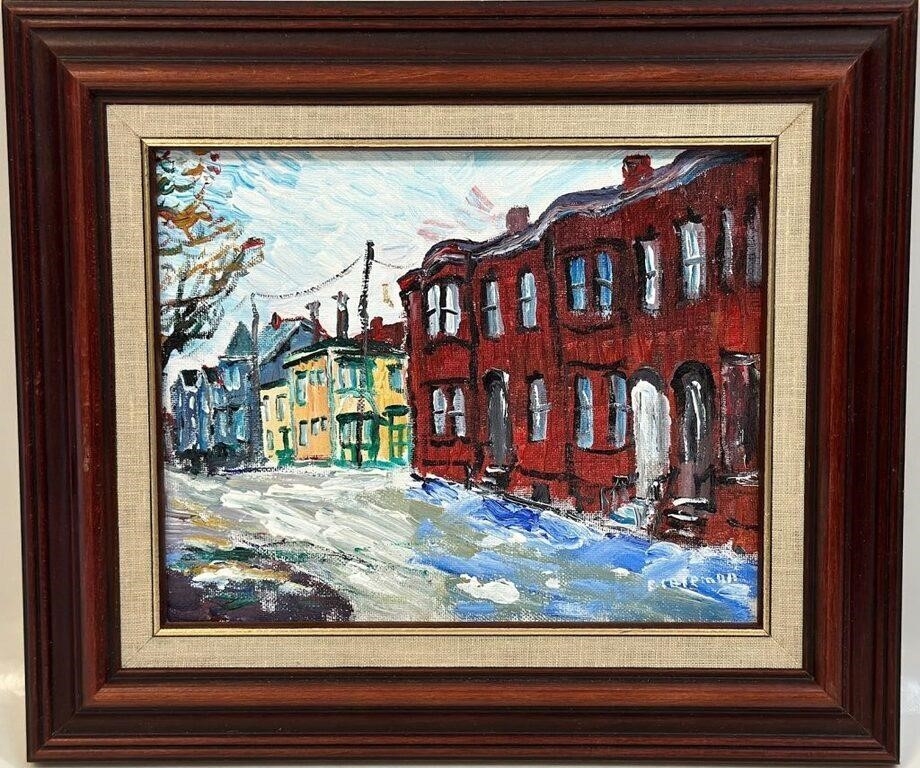 Ed Coleman | ST JOHN CITY SCAPE | MutualArt