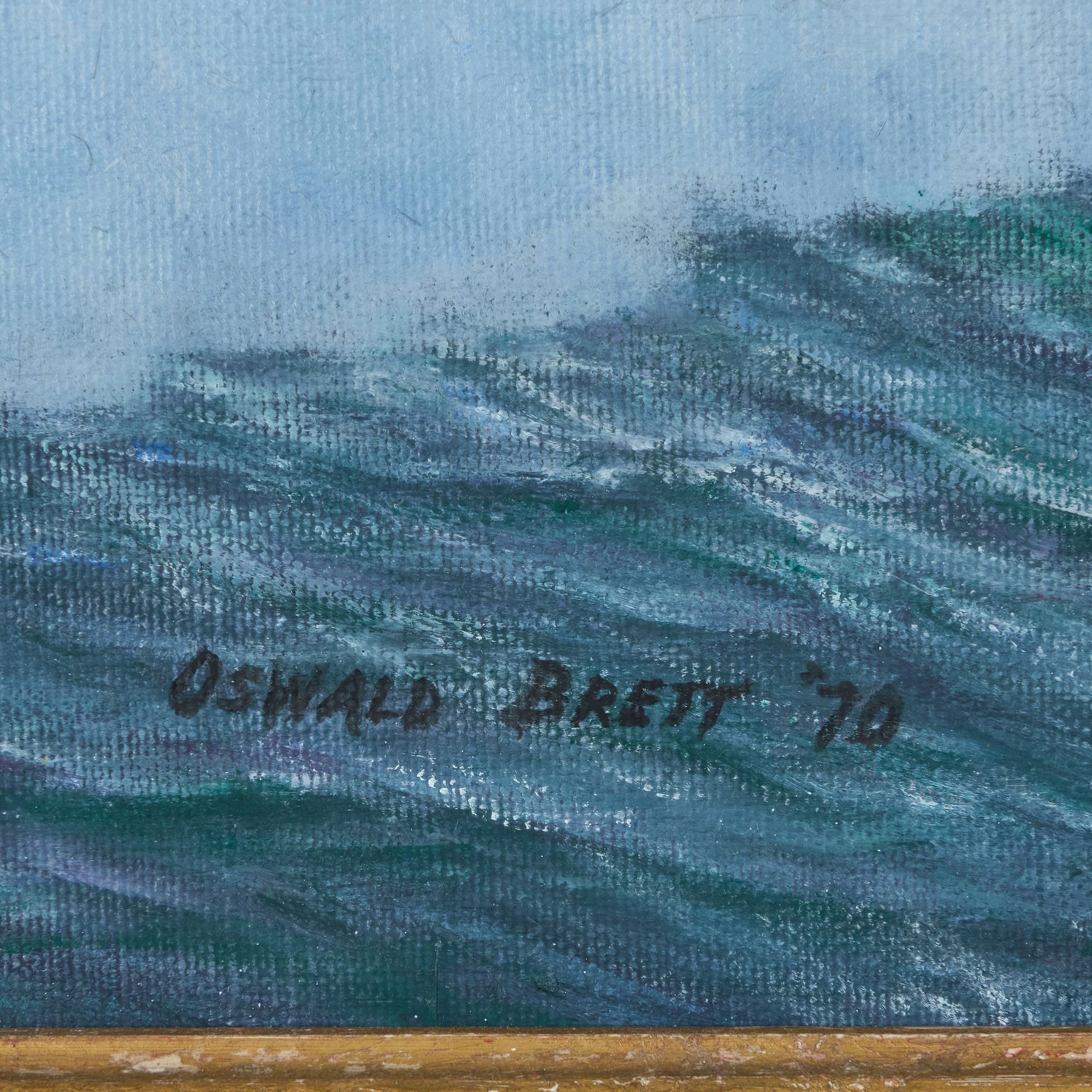 Oswald Brett | The Loss of the Joseph Starbuck on Nantucket Bar 28th ...