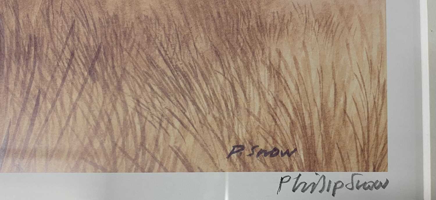 Philip Snow | PHILIP SNOW (English b.1947) artist proof print - 'Barn ...