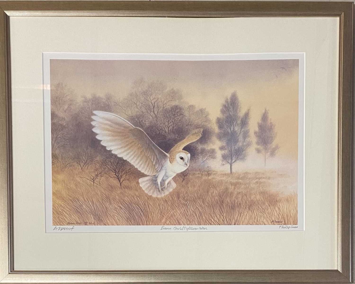 Philip Snow | PHILIP SNOW (English b.1947) artist proof print - 'Barn ...