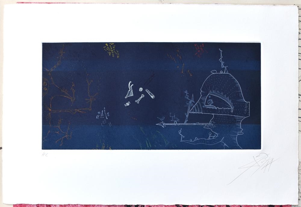 Joan Ponç i Bonet | Joan Ponc 1978 Etching Museum Modern Art Signed ...