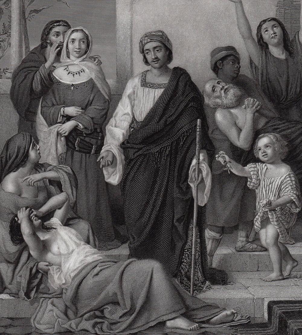 William Charles Thomas Dobson | The Happy Days of Job (1862) | MutualArt