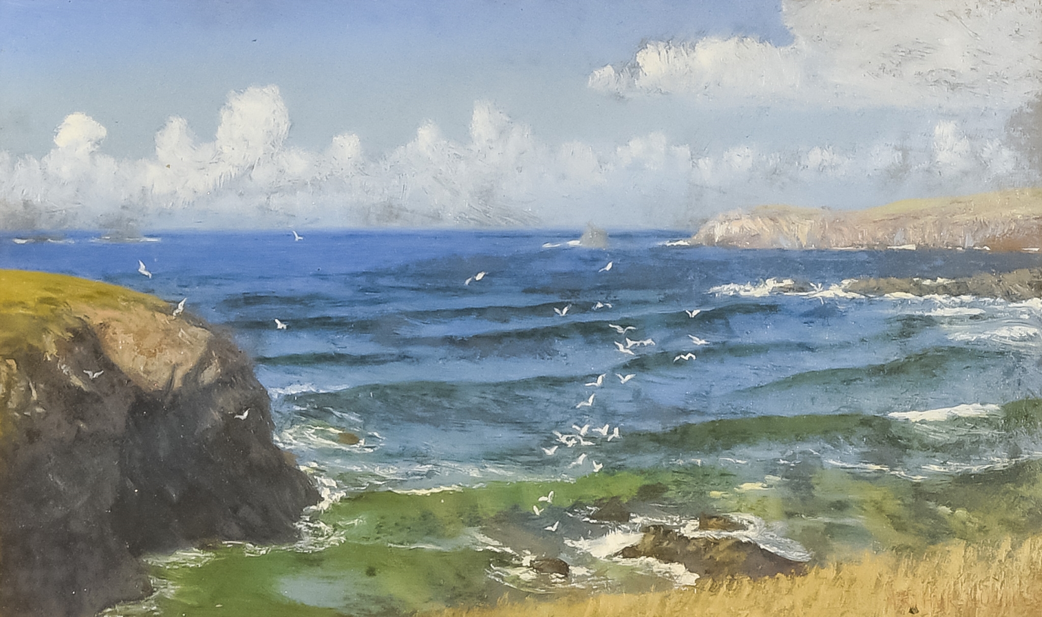 Arthur Hughes | Portrait of a Girl with Golden Hair | MutualArt