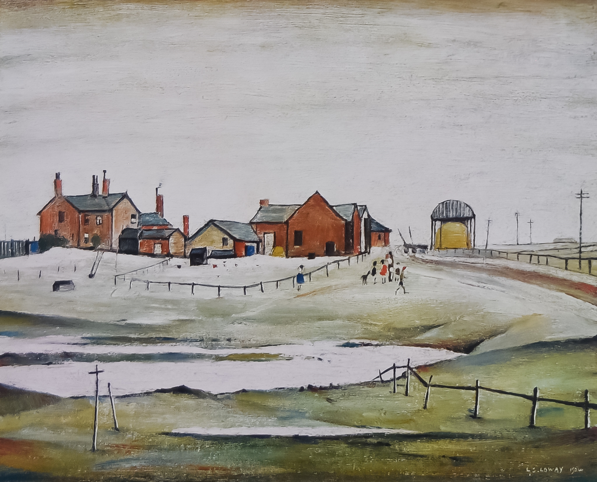 Laurence Stephen Lowry | Cumberland Coast (1960) | MutualArt