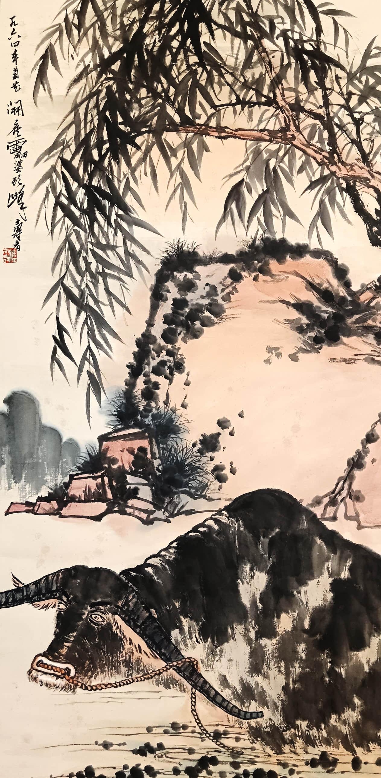 Pan Tianshou | Hanging Scroll | MutualArt