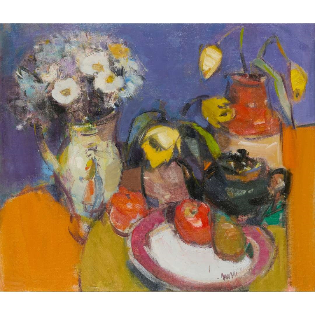 Gordon Bryce | STILL LIFE WITH FRENCH VASE | MutualArt
