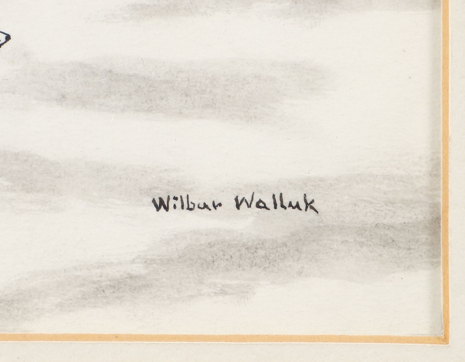 Wilbur Walluk | 2 framed Wilbur Walluk Alaska Landscapes with Animals ...