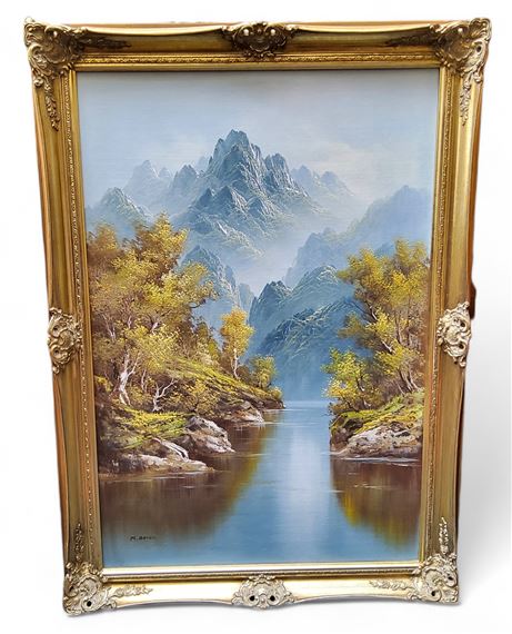 R. Boren | Mountain Scene | MutualArt