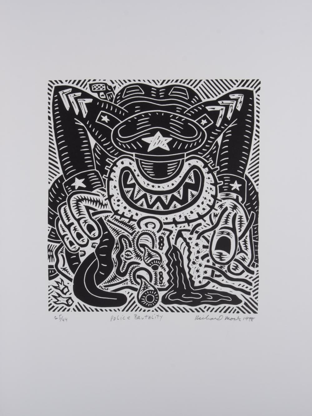 Richard Mock | Police Brutality, 1998 (1998) | MutualArt