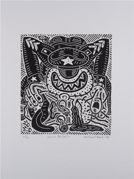 Richard Mock | Police Brutality, 1998 (1998) | MutualArt