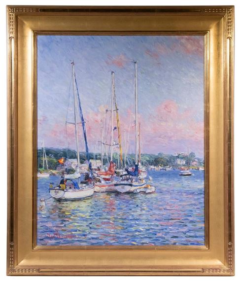 Jan Pawlowski | At the Harbor | MutualArt