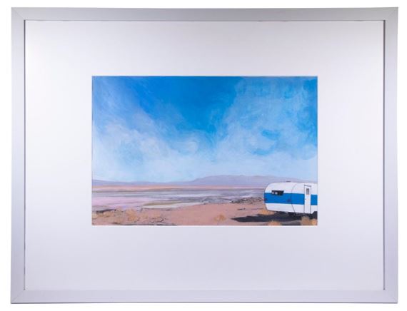 John Henley | Landscape with Trailer | MutualArt