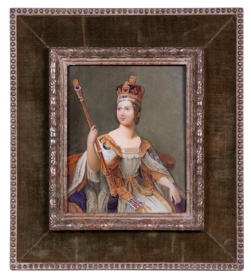 Sir George Hayter | PORTRAIT OF LADY ELIZABETH HARCOURT | MutualArt