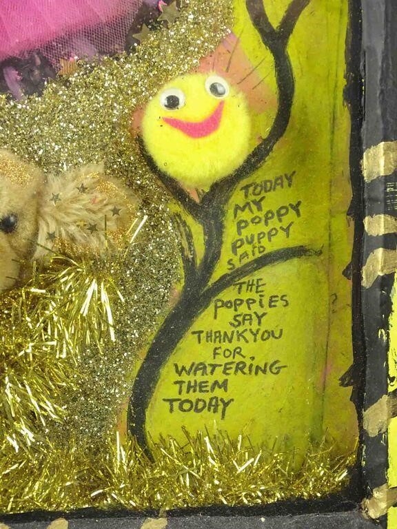 Donna Collins | Poppy Puppy Garden. | MutualArt