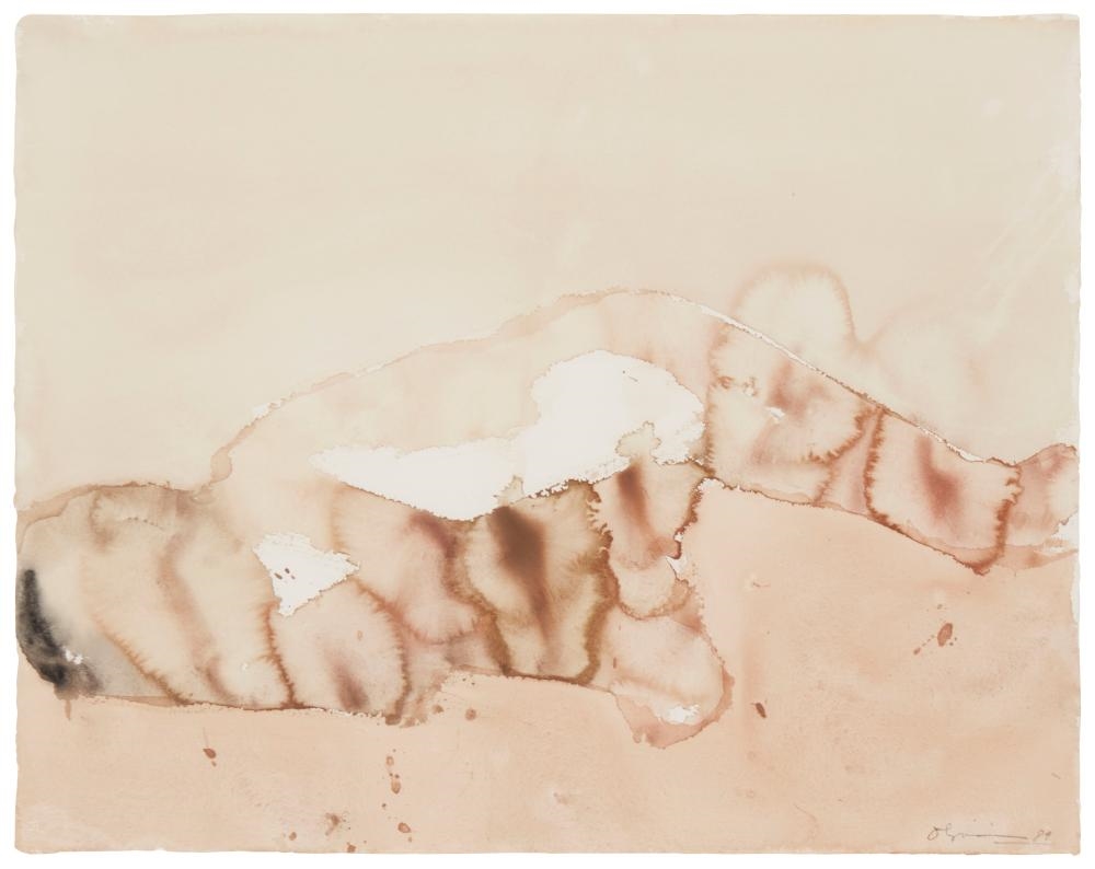 Nathan Oliveira | Woman with hand to face (1960) | MutualArt