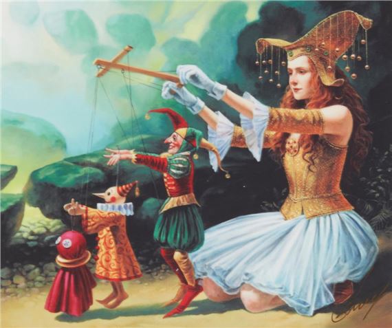 Michael Cheval | Evolution III | MutualArt