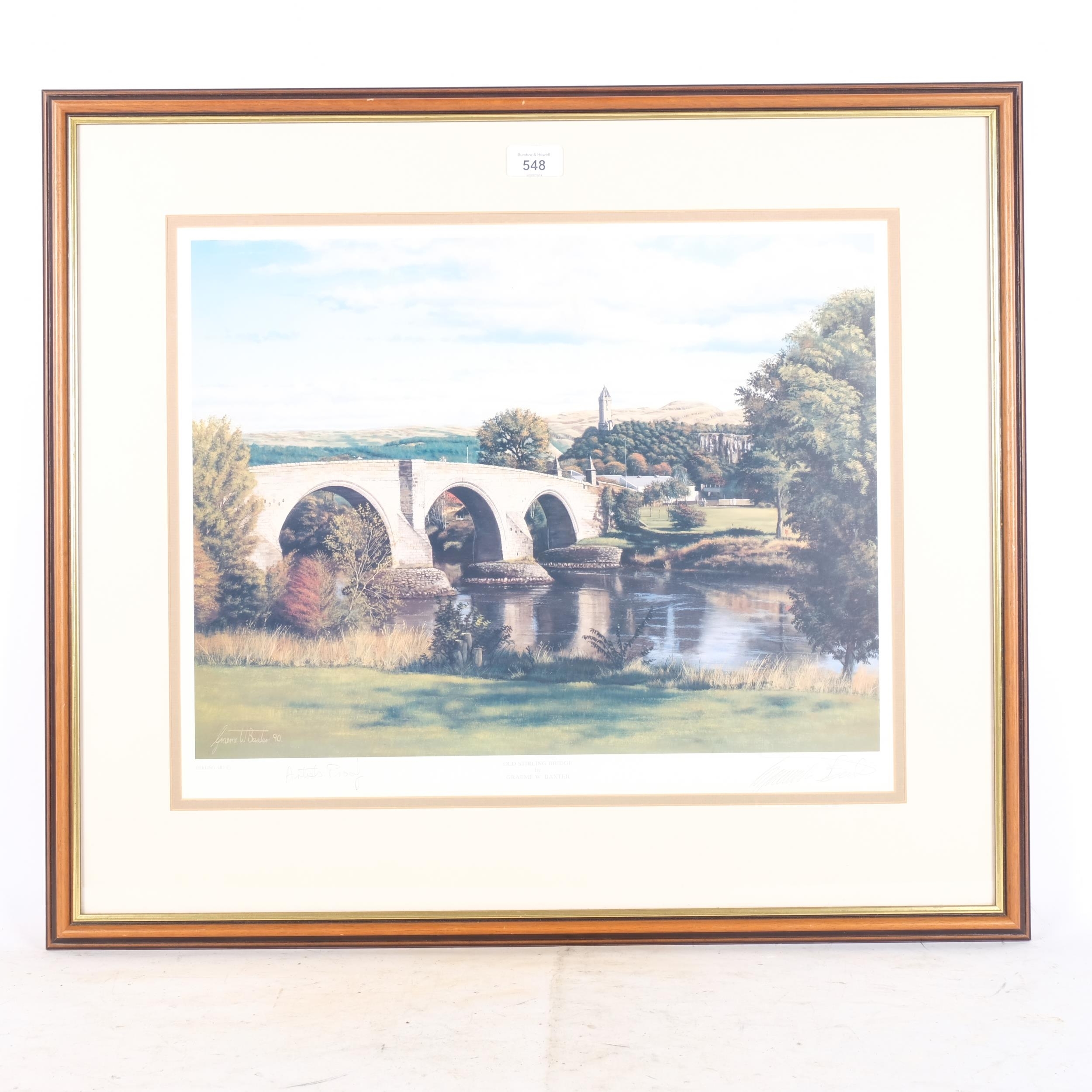 Graeme Baxter | Old Stirling Bridge | MutualArt