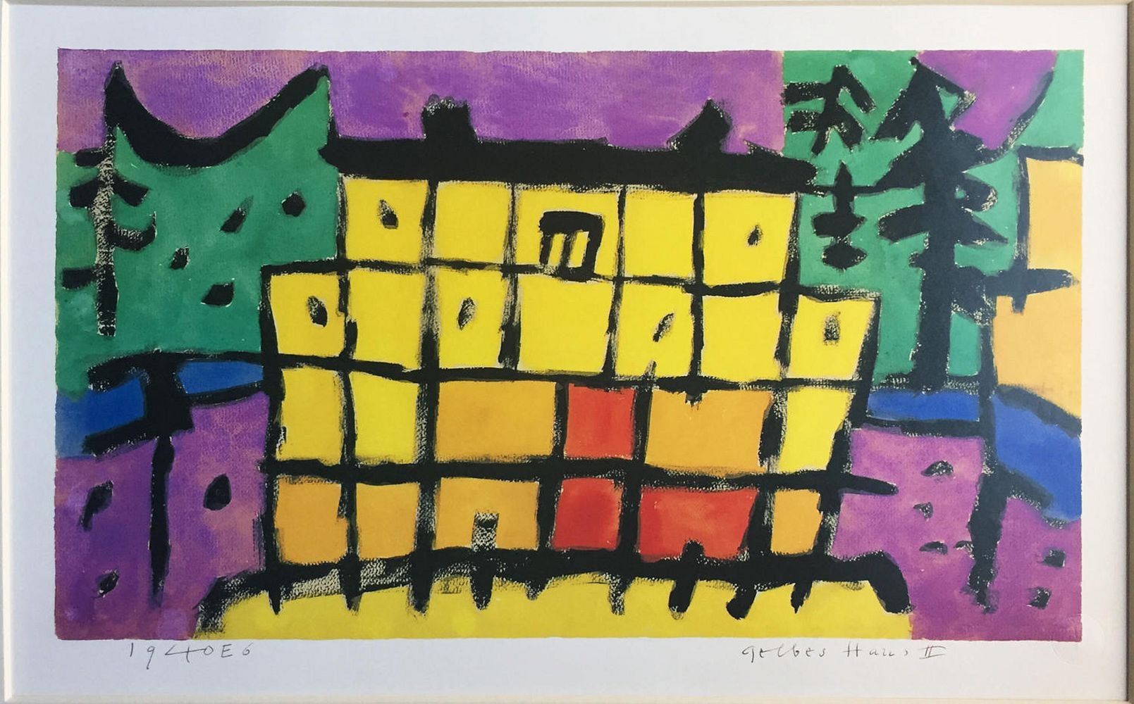 Paul Klee | Paul Klee (After) - Gelbes Haus II (1988) | MutualArt