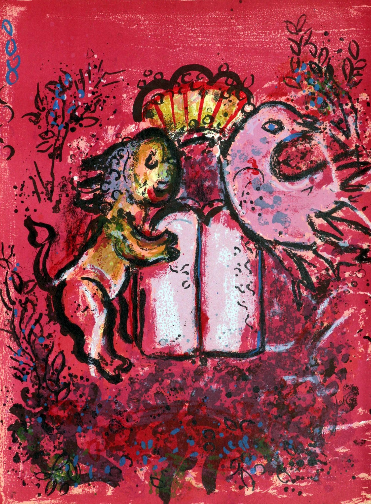 Marc Chagall | Marc Chagall - The Tables (1960) | MutualArt