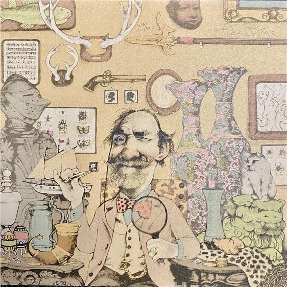 Charles Bragg | Charles Bragg - The Collector (1980) | MutualArt