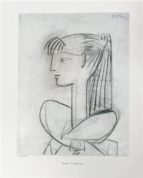 Pablo Picasso | Pablo Picasso - 18.4.54 (1964) | MutualArt