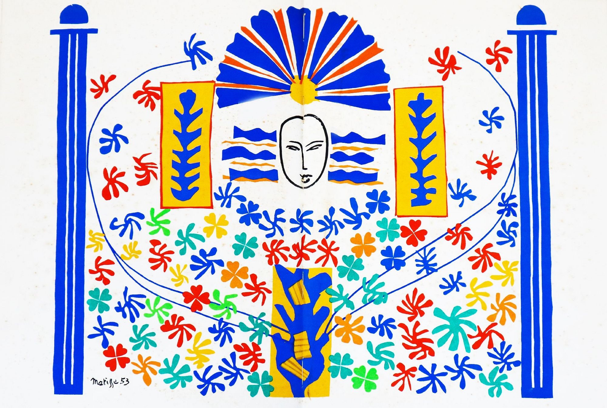 Henri Matisse | Henri Matisse - Double sheet from verve 1952 (Circa ...