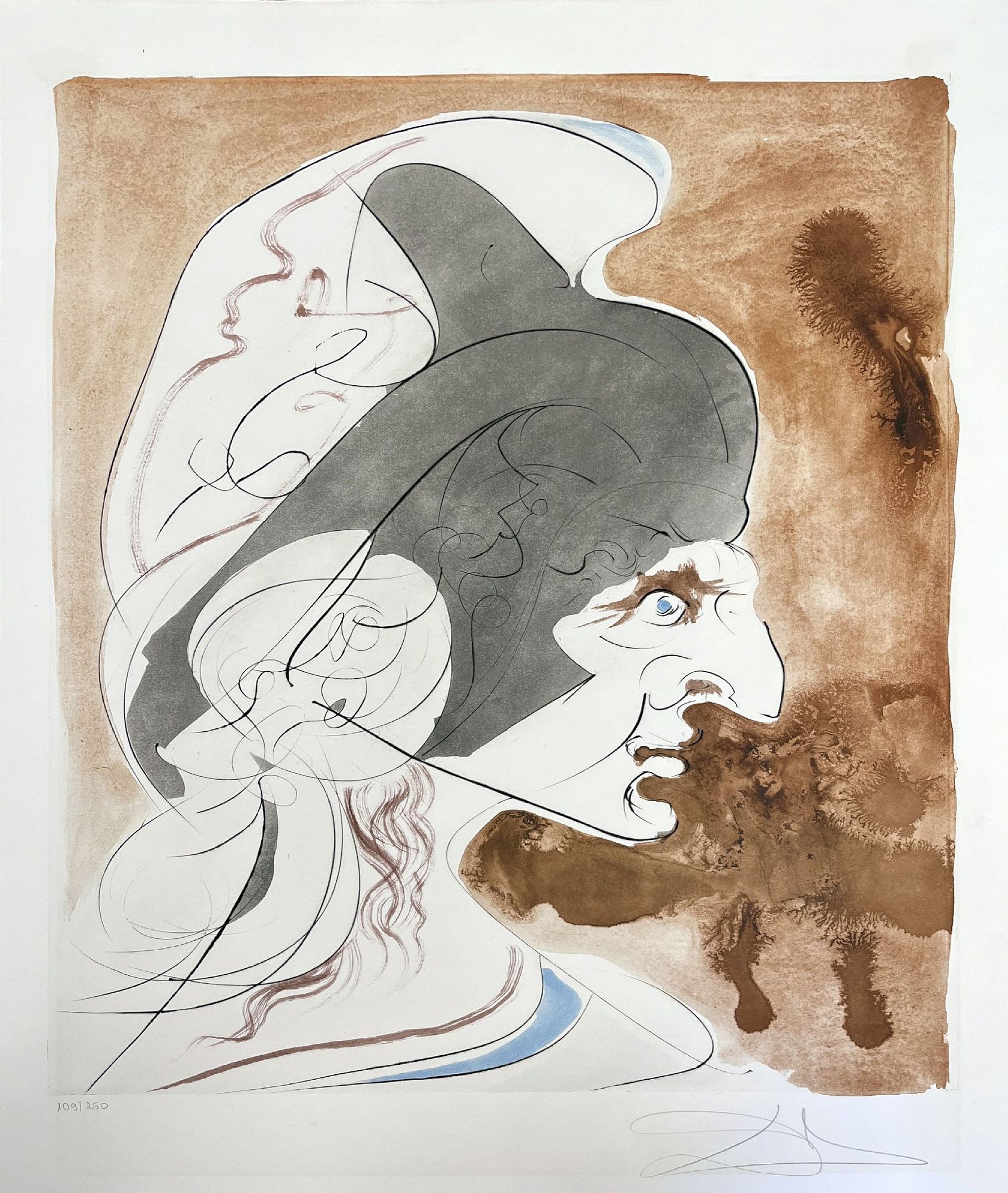 Salvador Dalí | Salvador Dali - Hommage a Leonardo Condottiere (1974 ...
