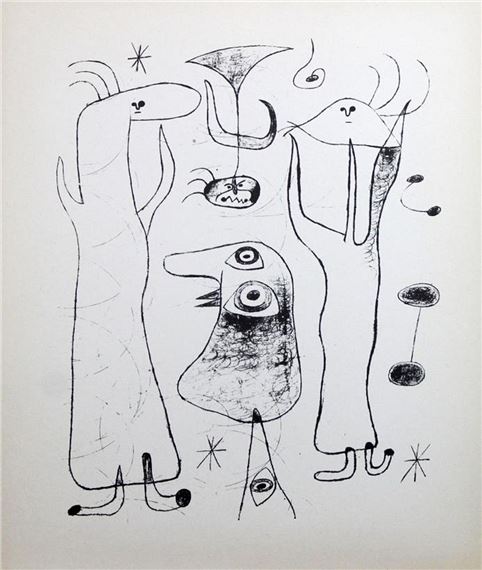 Joan Miró | Joan Miro - Lithograph XIII (1947) | MutualArt