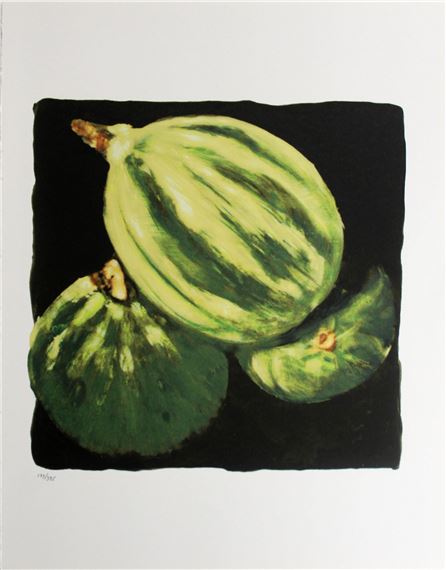 Donald Sultan | Donald Sultan - Watermelon (1998) | MutualArt
