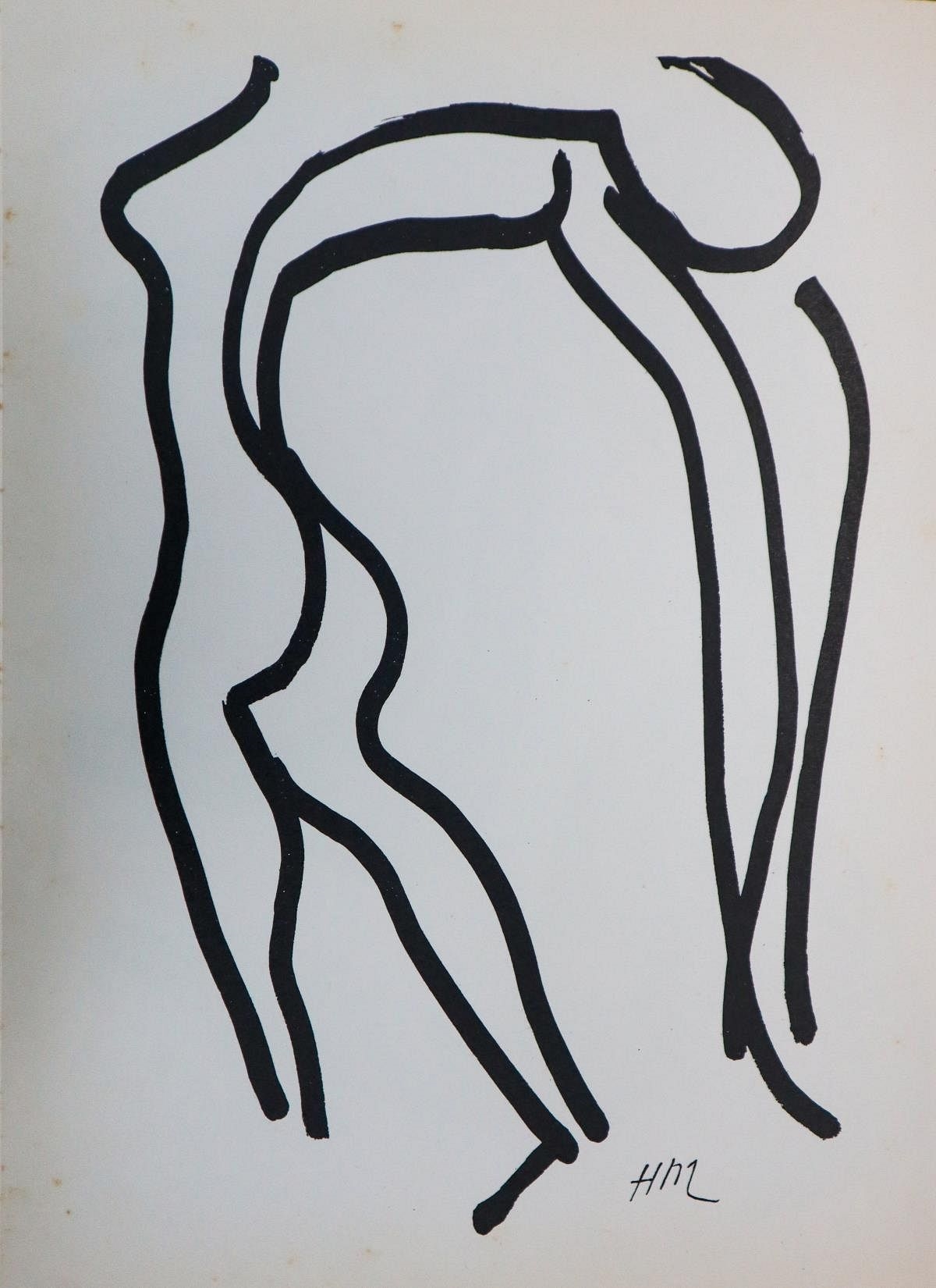 Henri Matisse | Henri Matisse - Untitled from Verve Suite (Circa 1952 ...