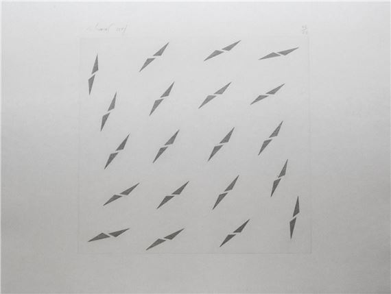 Tess Jaray | Tess Jaray - Encounter (1979) | MutualArt