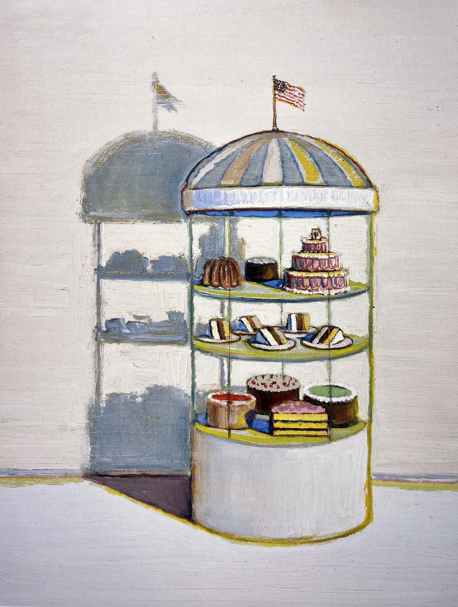 Wayne Thiebaud | Palm Road (1965) | MutualArt