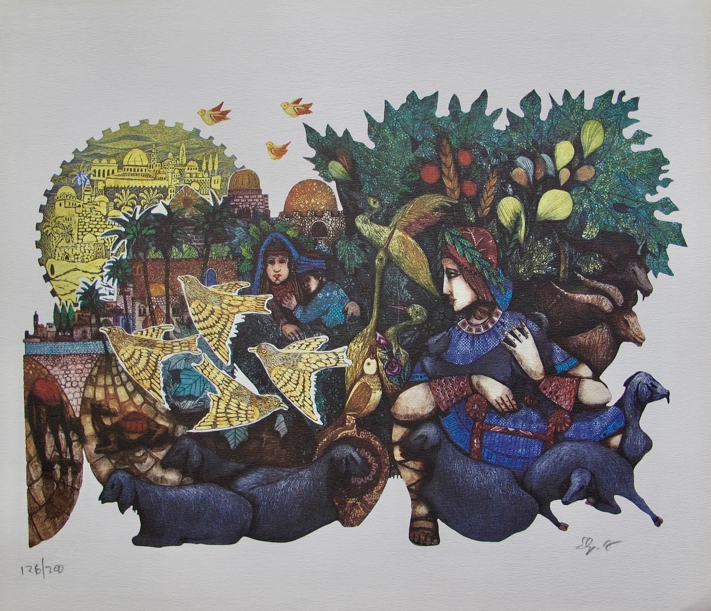 Amram Ebgi | Windows on Jerusalem | MutualArt