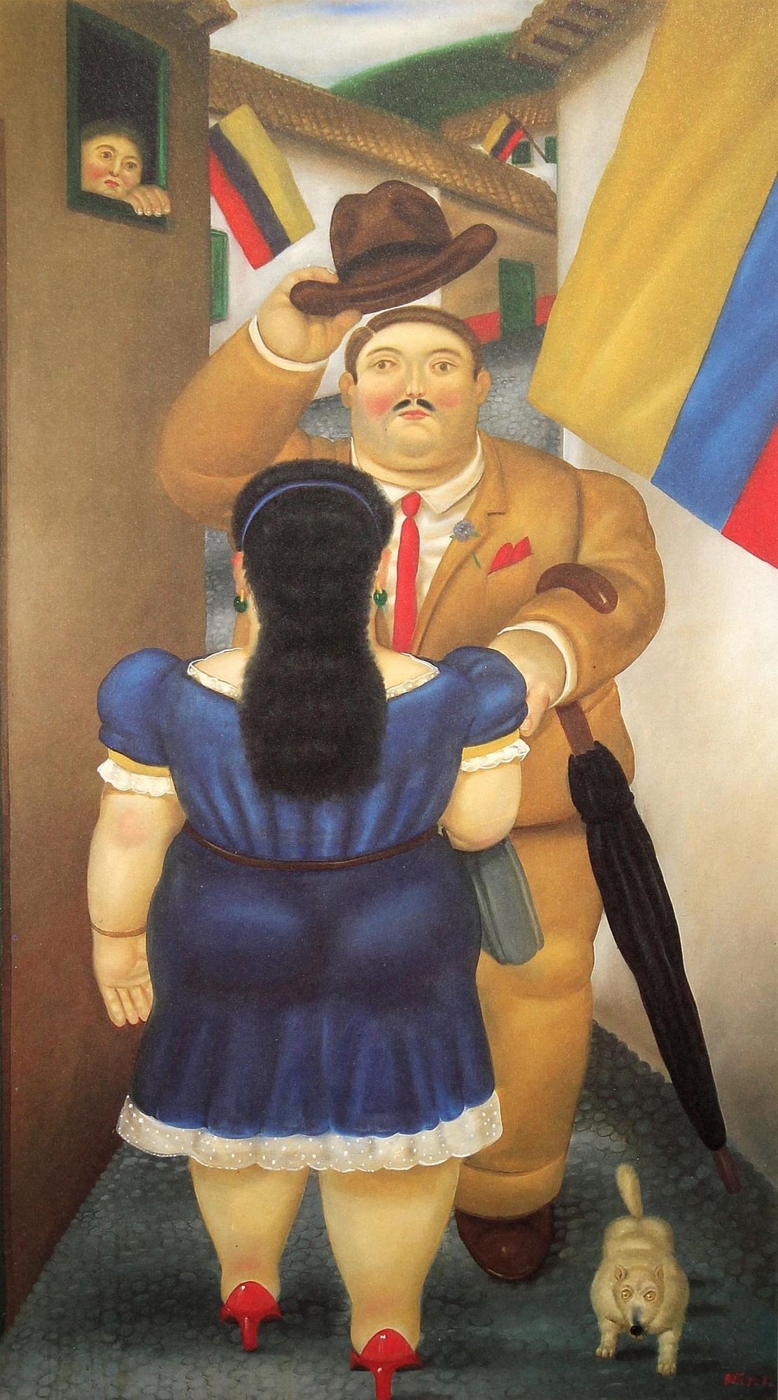 Fernando Botero | Fernando Botero (after) - The National Holiday (1983 ...