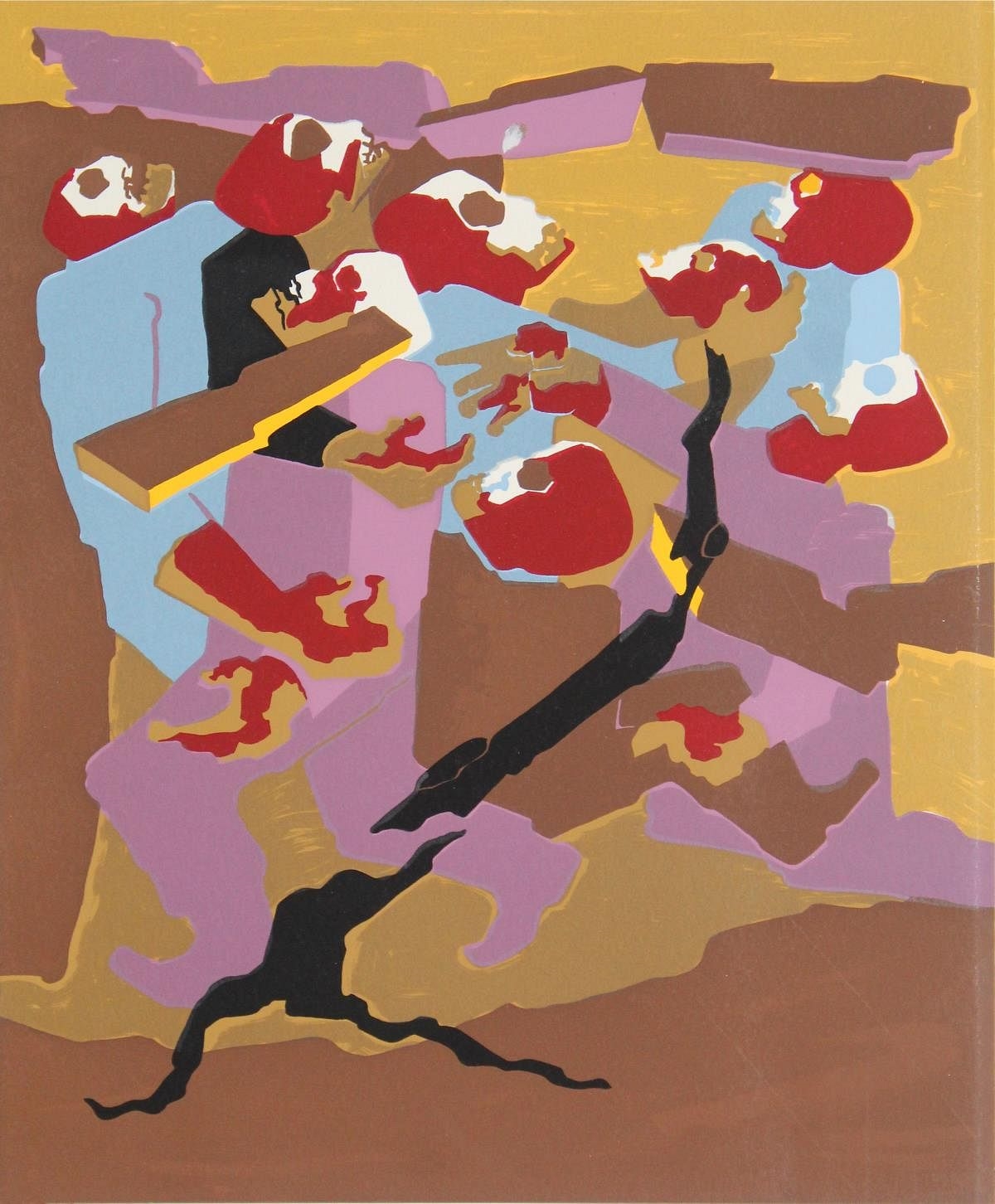 Jacob Lawrence | Morning Still Life (Nesbett 76-1) | MutualArt