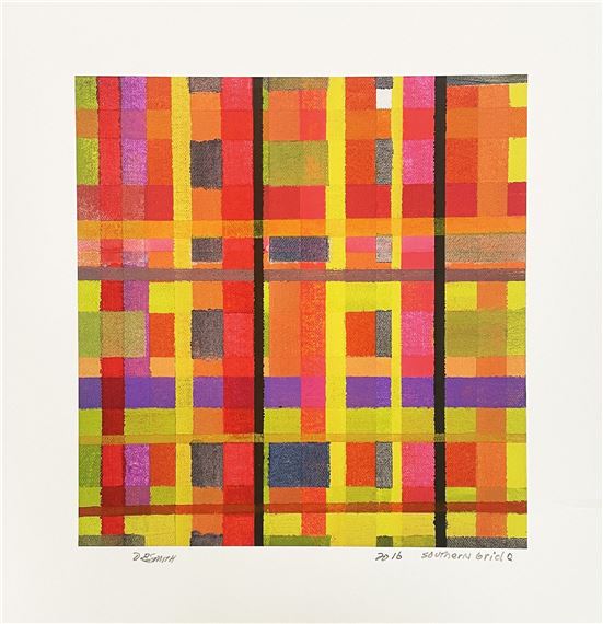 Diane Batson Smith | Diane Batson-Smith - Southern Grid #2 (2016) | MutualArt