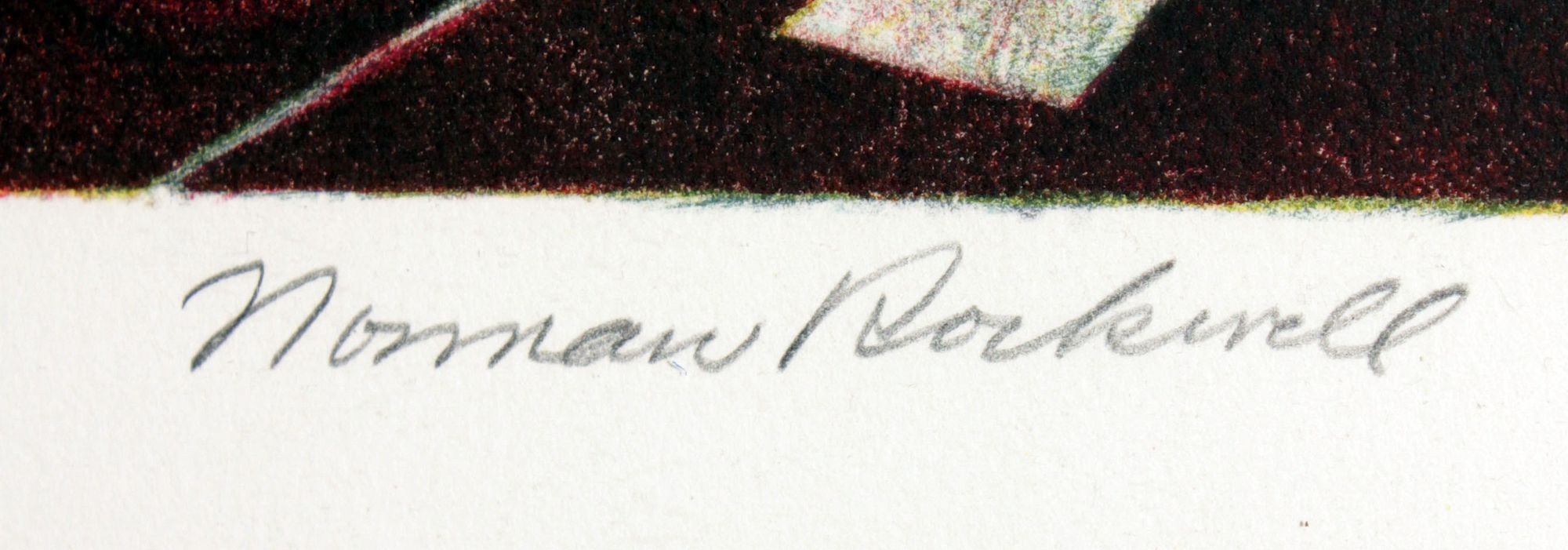 Norman Rockwell | Norman Rockwell - Ye Olde Print Shoppe (1973) | MutualArt
