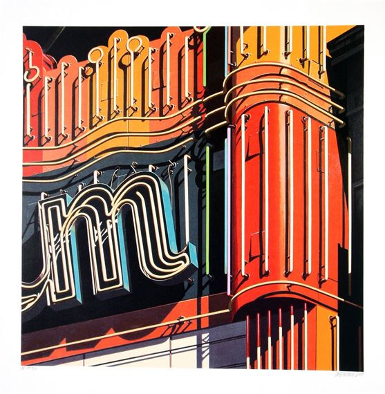Robert Cottingham | Robert Cottingham - M (2009) | MutualArt